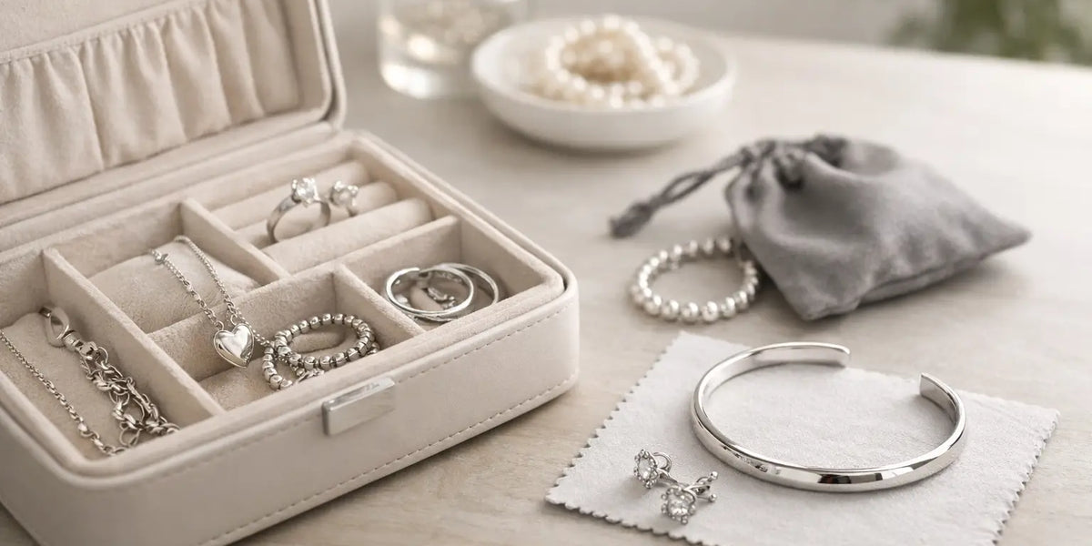 How to Store Silver Jewelry the Right Way — Jewelry Packaging Mall