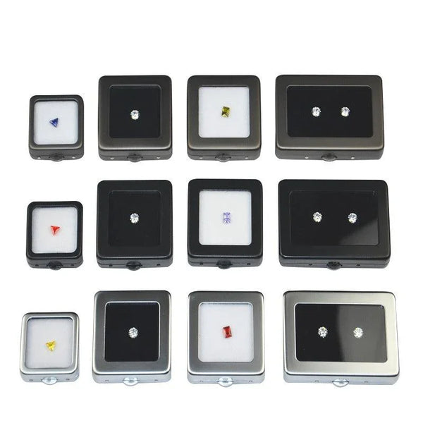 Push-Button Style Gem Box-JPM0165 — Jewelry Packaging Mall
