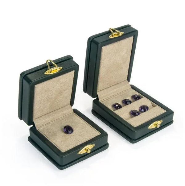 Emerald Enchantments Gem Box-JPM0158 — Jewelry Packaging Mall