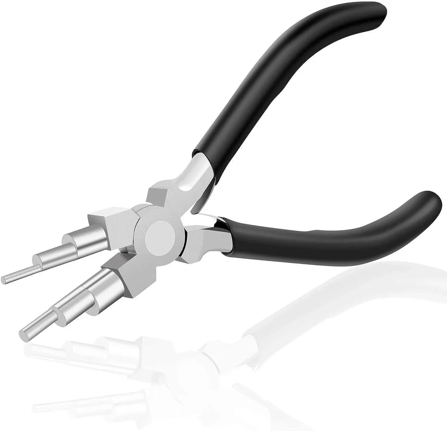 Bail Making Pliers, 6 in 1 Round Nose Pliers for Making Jump Rings ...