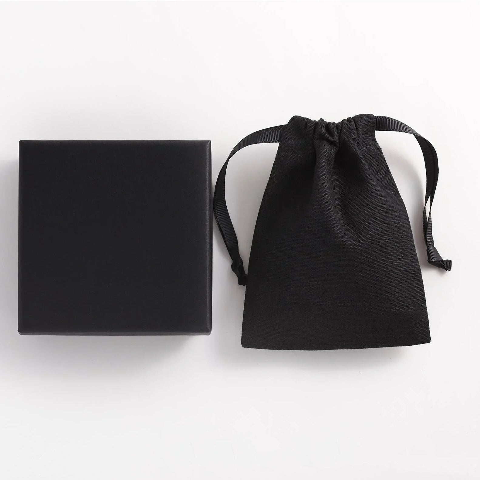 Canvas String Pouches ( 50 pcs Per Pack ) — Jewelry Packaging Mall