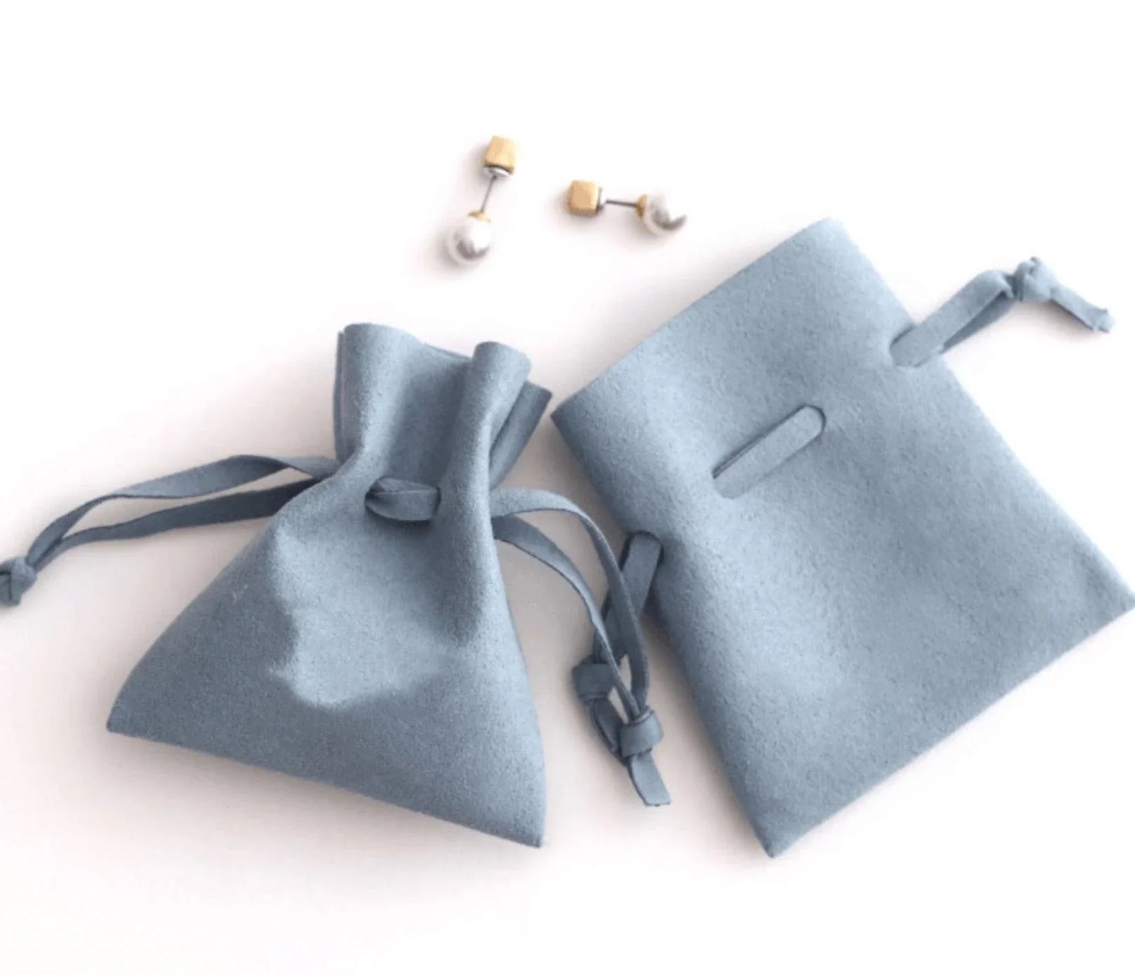 Microfiber Rectangular Pouches ( 50 pcs Per Pack ) — Jewelry Packaging Mall