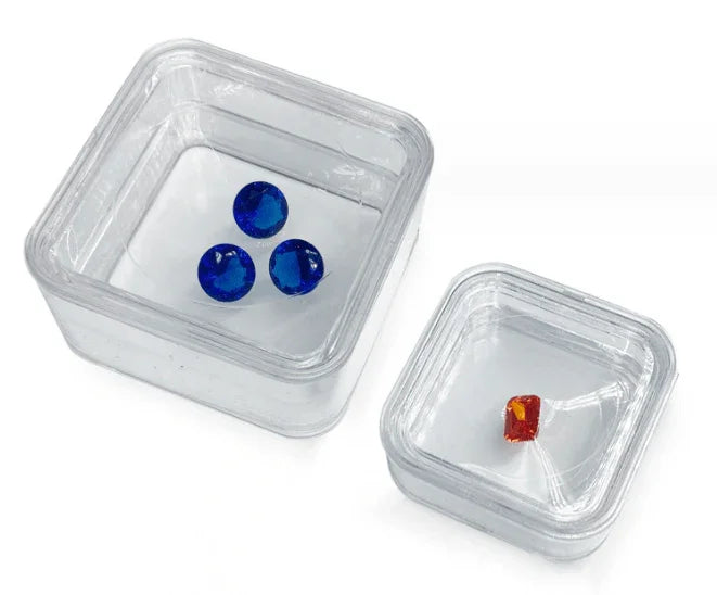 Round Corner Transparent Acrylic Gem Box(10PCS)-JPM0151 — Jewelry ...